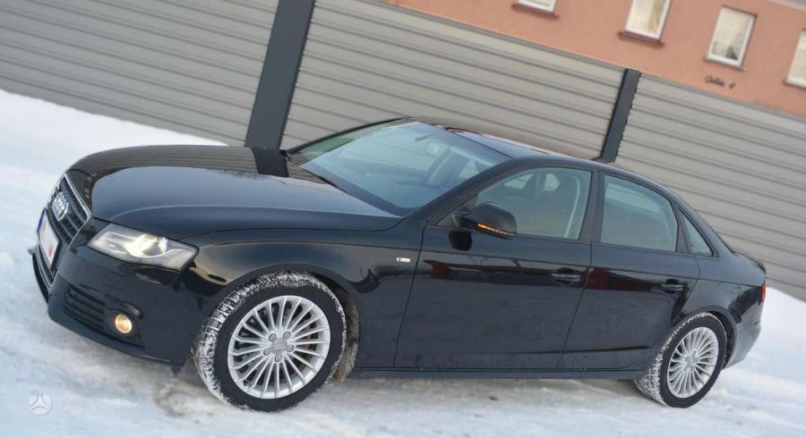 Melns Audi A4 2009 Klaipėda, ar dzinēja tilpumu 1.97 L un nobraukumu 280 tūkst. km par 5750 €, foto 6 vietnē AUTOMOTO.COM.LV