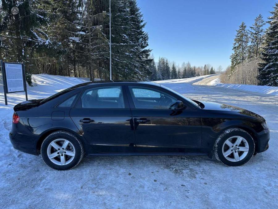 Black Audi A4 2009 in Telschi, with an engine capacity of 1.80 L and mileage of 214 thousand km for 4000 €, photo 8 on AUTOMOTO.COM.LV