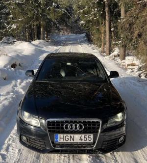 Black Audi A4 2009 in Vilnius, with an engine capacity of 2.70 L and mileage of 343 thousand km for 4500 €, photo 2 on AUTOMOTO.COM.LV