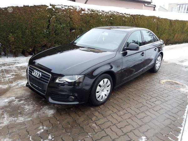 Black Audi A4 2009 in Siauliai, with an engine capacity of 1.80 L and mileage of 211 thousand km for 4699 €, photo 1 on AUTOMOTO.COM.LV