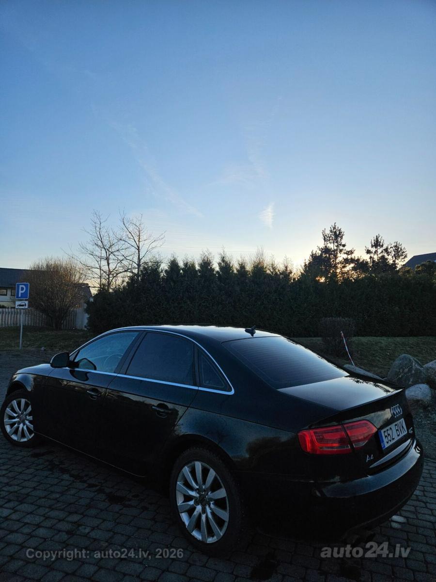 Melns Audi A4 2009 Tallina, ar dzinēja tilpumu 2.00 L un nobraukumu 120 tūkst. km par 6500 €, foto 9 vietnē AUTOMOTO.COM.LV