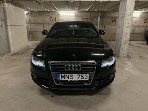 Melns Audi A4 2009 Viļņa, ar dzinēja tilpumu 2.00 L un nobraukumu 300 tūkst. km par 5500 €, foto  vietnē AUTOMOTO.COM.LV