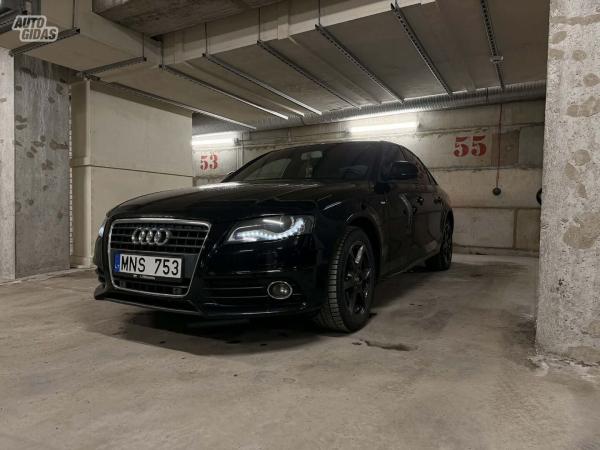 Melns Audi A4 2009 Viļņa, ar dzinēja tilpumu 2.00 L un nobraukumu 300 tūkst. km par 5500 €, foto 3 vietnē AUTOMOTO.COM.LV