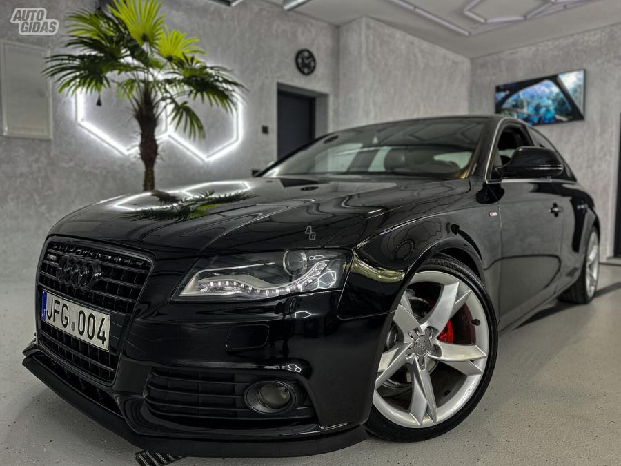 Black Audi A4 2009 in Kaunas, with an engine capacity of 2.00 L and mileage of 246 thousand km for 6650 €, photo 3 on AUTOMOTO.COM.LV