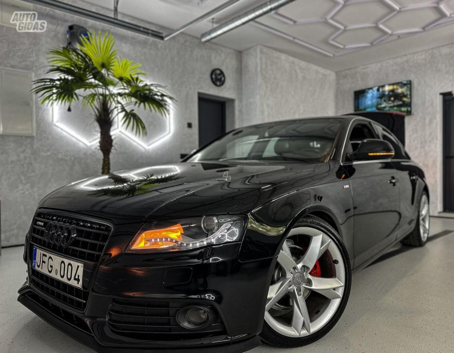Black Audi A4 2009 in Kaunas, with an engine capacity of 2.00 L and mileage of 246 thousand km for 6650 €, photo 7 on AUTOMOTO.COM.LV