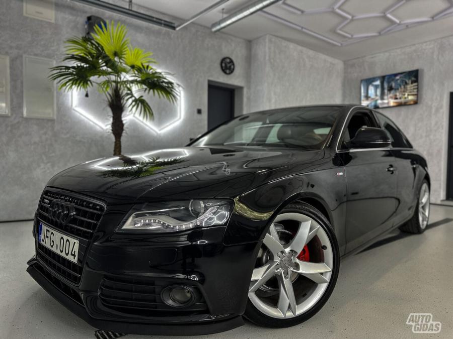 Black Audi A4 2009 in Kaunas, with an engine capacity of 2.00 L and mileage of 246 thousand km for 6650 €, photo 9 on AUTOMOTO.COM.LV