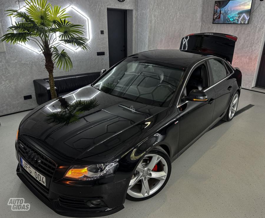 Black Audi A4 2009 in Kaunas, with an engine capacity of 2.00 L and mileage of 246 thousand km for 6650 €, photo 13 on AUTOMOTO.COM.LV