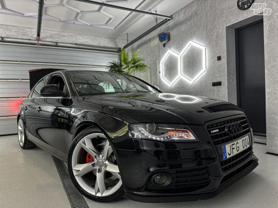 Black Audi A4 2009 in Kaunas, with an engine capacity of 2.00 L and mileage of 246 thousand km for 6650 €, photo 15 on AUTOMOTO.COM.LV