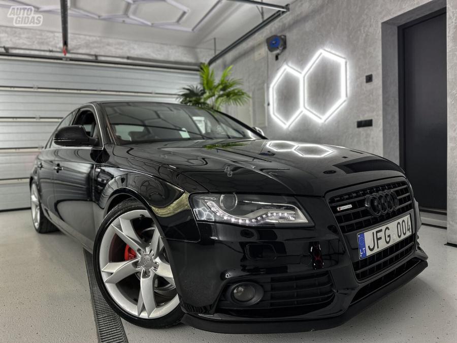 Black Audi A4 2009 in Kaunas, with an engine capacity of 2.00 L and mileage of 246 thousand km for 6650 €, photo 19 on AUTOMOTO.COM.LV