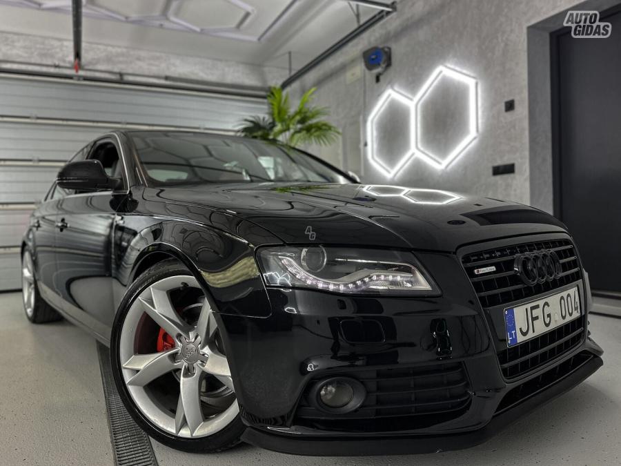 Black Audi A4 2009 in Kaunas, with an engine capacity of 2.00 L and mileage of 246 thousand km for 6650 €, photo 5 on AUTOMOTO.COM.LV