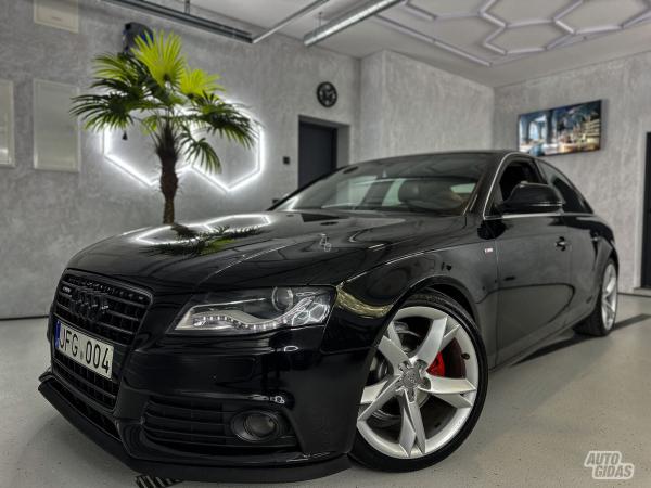 Black Audi A4 2009 in Kaunas, with an engine capacity of 2.00 L and mileage of 246 thousand km for 6650 €, photo 8 on AUTOMOTO.COM.LV