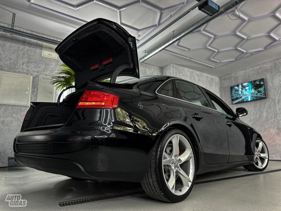 Black Audi A4 2009 in Kaunas, with an engine capacity of 2.00 L and mileage of 246 thousand km for 6650 €, photo 14 on AUTOMOTO.COM.LV