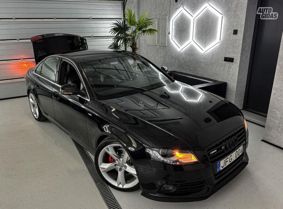 Black Audi A4 2009 in Kaunas, with an engine capacity of 2.00 L and mileage of 246 thousand km for 6650 €, photo 17 on AUTOMOTO.COM.LV