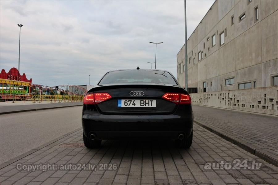 Melns Audi A4 2009 Tallina, ar dzinēja tilpumu 2.70 L un nobraukumu 381 tūkst. km par 4000 €, foto 6 vietnē AUTOMOTO.COM.LV