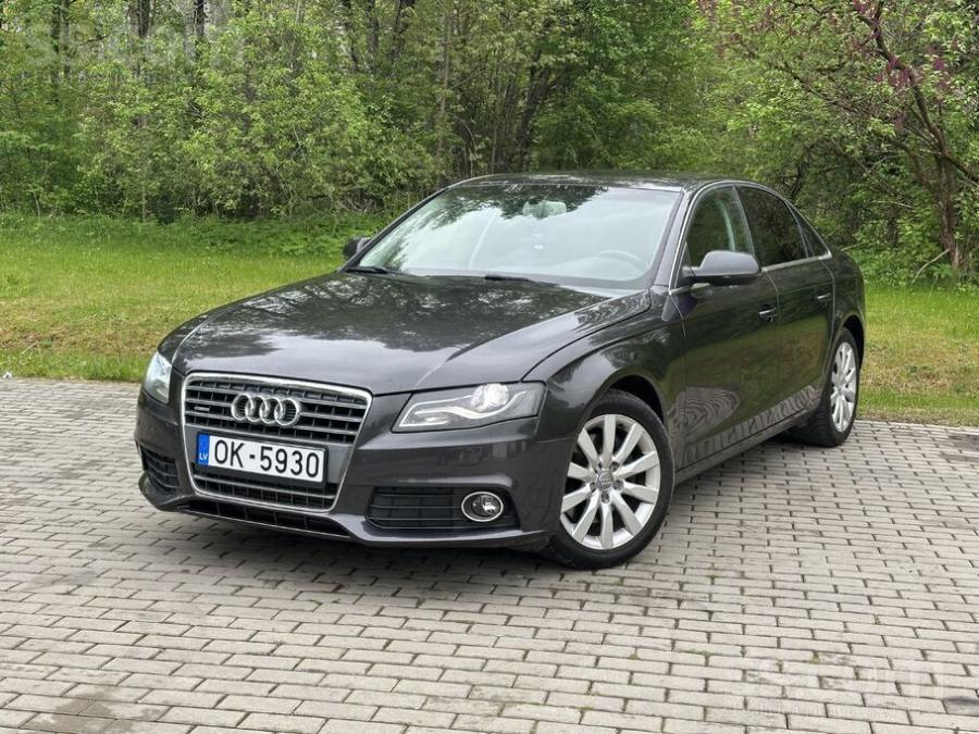 Melns Audi A4 2009 Rīga, ar dzinēja tilpumu 3.00 L un nobraukumu 273 tūkst. km par 6699 €, foto 1 vietnē AUTOMOTO.COM.LV