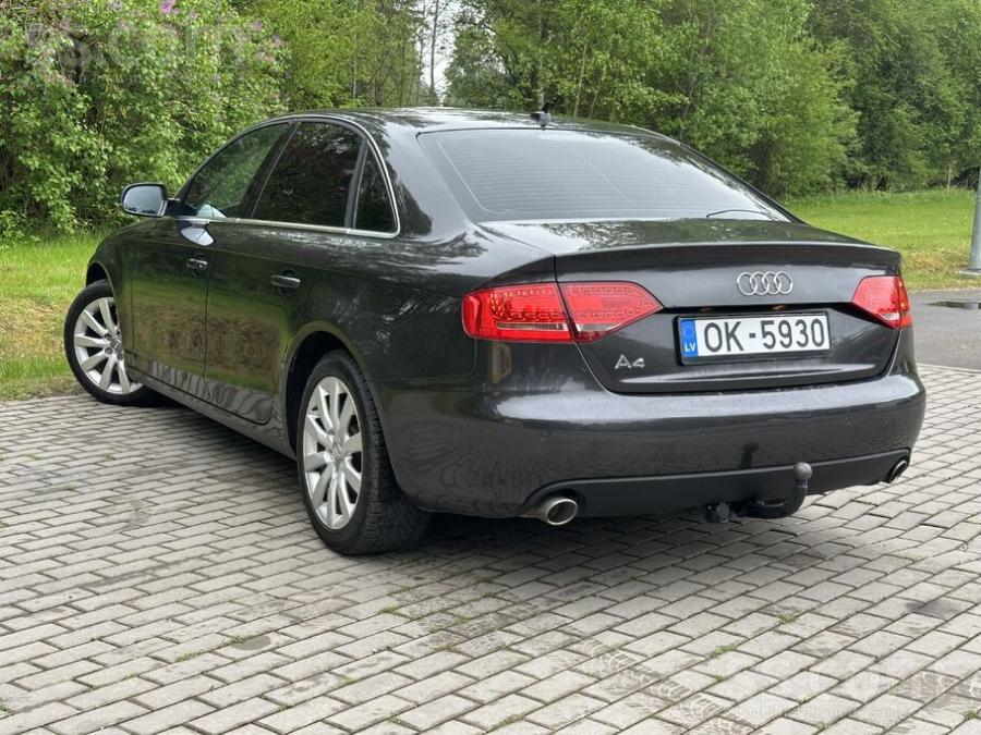 Melns Audi A4 2009 Rīga, ar dzinēja tilpumu 3.00 L un nobraukumu 273 tūkst. km par 6699 €, foto 6 vietnē AUTOMOTO.COM.LV