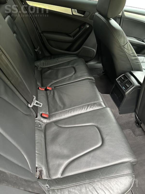 Black Audi A4 2009 in Riga, with an engine capacity of 3.00 L and mileage of 273 thousand km for 6699 €, photo 7 on AUTOMOTO.COM.LV