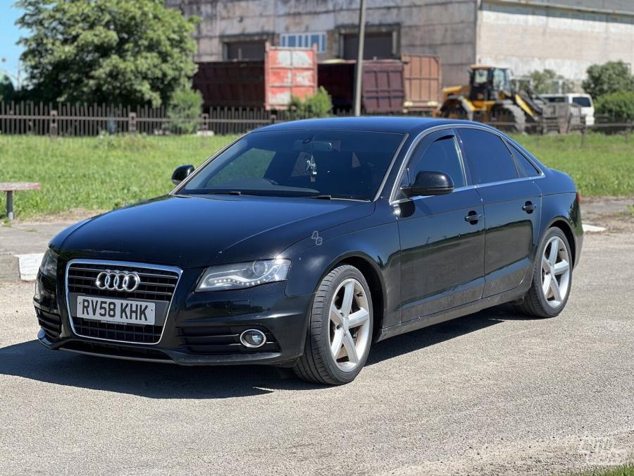 Black Audi A4 2009 in Vilnius, with an engine capacity of 2.00 L and mileage of 352 thousand km for 1600 €, photo 3 on AUTOMOTO.COM.LV