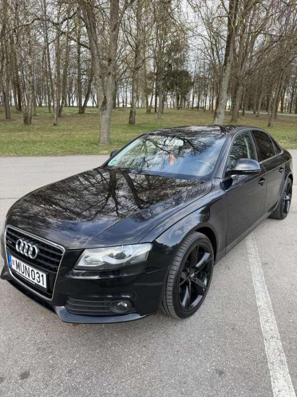 Melns Audi A4 2009 Marijampole, ar dzinēja tilpumu 2.97 L un nobraukumu 275 tūkst. km par 6700 €, foto 1 vietnē AUTOMOTO.COM.LV