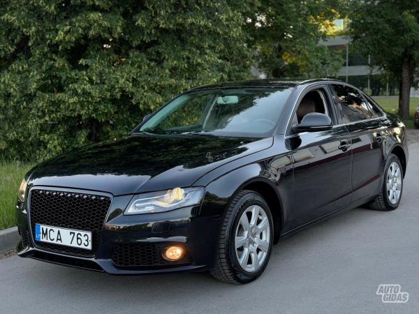 Melns Audi A4 2009 Kauņa, ar dzinēja tilpumu 2.00 L un nobraukumu 297 tūkst. km par 5000 €, foto 1 vietnē AUTOMOTO.COM.LV