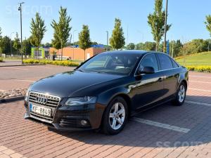 Black Audi A4 2009 in Ventspils, with an engine capacity of 2.00 L and mileage of 353 thousand km for 4500 €, photo  on AUTOMOTO.COM.LV