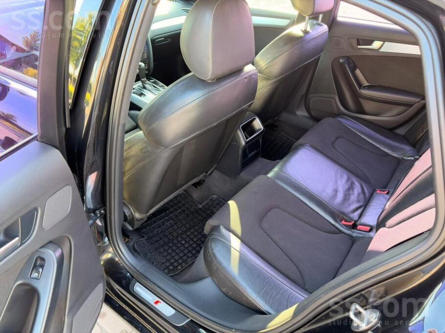 Melns Audi A4 2009 Ventspils, ar dzinēja tilpumu 2.00 L un nobraukumu 353 tūkst. km par 4500 €, foto 12 vietnē AUTOMOTO.COM.LV