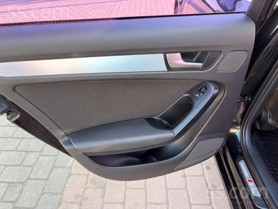 Melns Audi A4 2009 Ventspils, ar dzinēja tilpumu 2.00 L un nobraukumu 353 tūkst. km par 4500 €, foto 17 vietnē AUTOMOTO.COM.LV