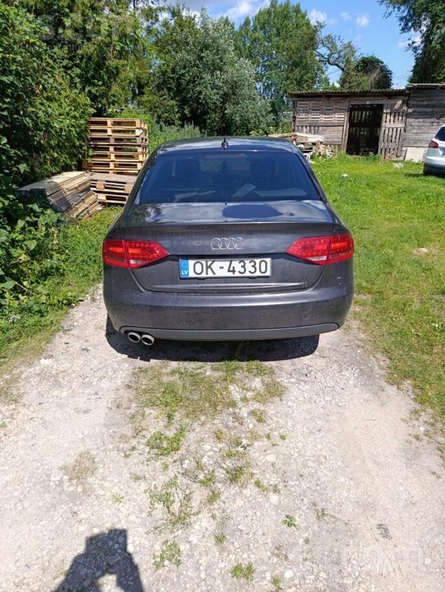 Melns Audi A4 2009 Rīga, ar dzinēja tilpumu 2.00 L un nobraukumu 338 tūkst. km par 3500 €, foto 6 vietnē AUTOMOTO.COM.LV