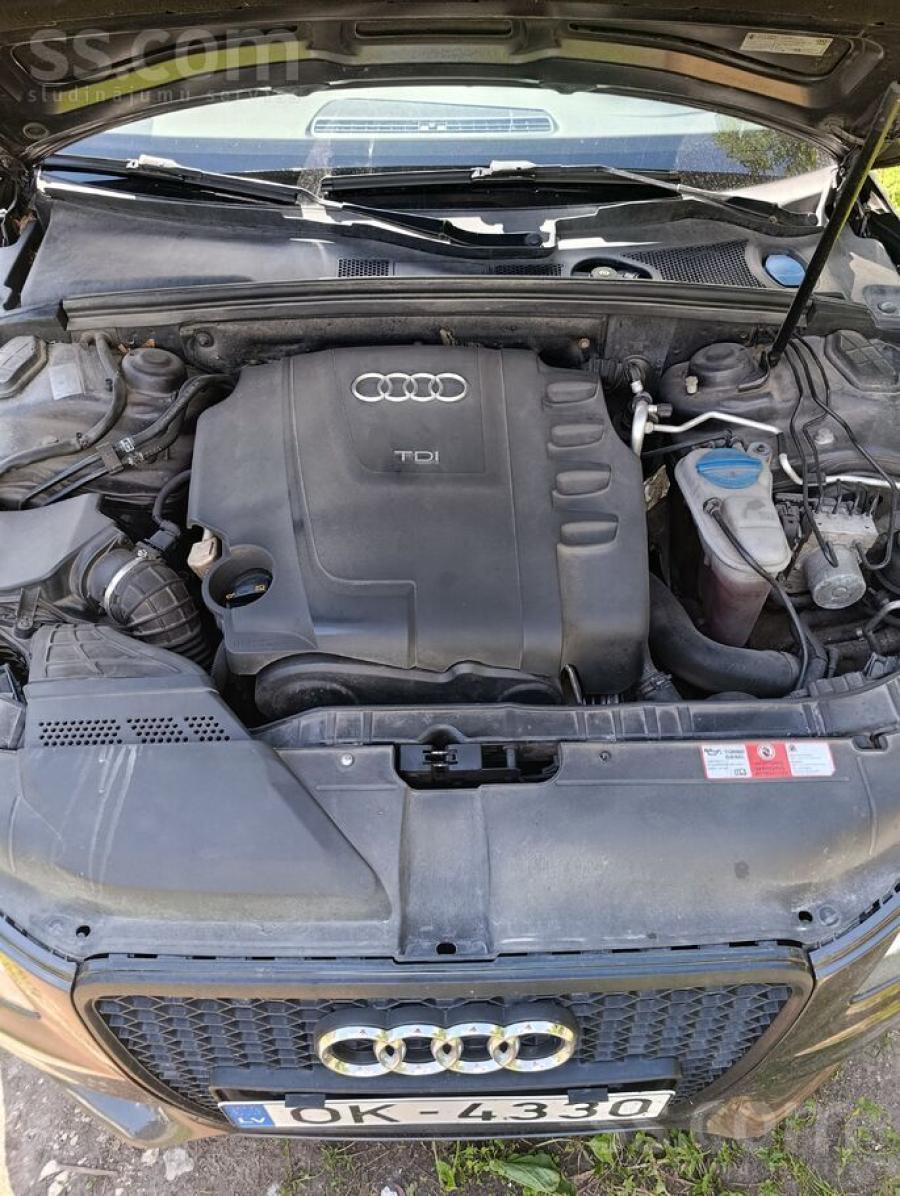 Melns Audi A4 2009 Rīga, ar dzinēja tilpumu 2.00 L un nobraukumu 338 tūkst. km par 3500 €, foto 18 vietnē AUTOMOTO.COM.LV