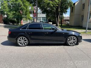 Melns Audi A4 2009 Liepāja, ar dzinēja tilpumu 2.00 L un nobraukumu 290 tūkst. km par 5400 €, foto  vietnē AUTOMOTO.COM.LV