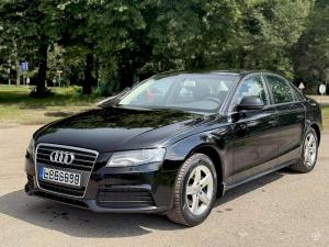 Melns Audi A4 2009 Viļņa, ar dzinēja tilpumu 2.00 L un nobraukumu 298 tūkst. km par 2900 €, foto  vietnē AUTOMOTO.COM.LV