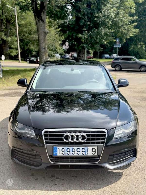 Melns Audi A4 2009 Viļņa, ar dzinēja tilpumu 2.00 L un nobraukumu 298 tūkst. km par 2900 €, foto 2 vietnē AUTOMOTO.COM.LV