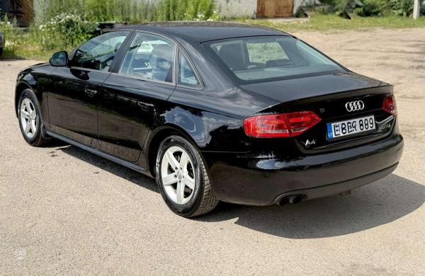 Melns Audi A4 2009 Viļņa, ar dzinēja tilpumu 2.00 L un nobraukumu 298 tūkst. km par 2900 €, foto 3 vietnē AUTOMOTO.COM.LV