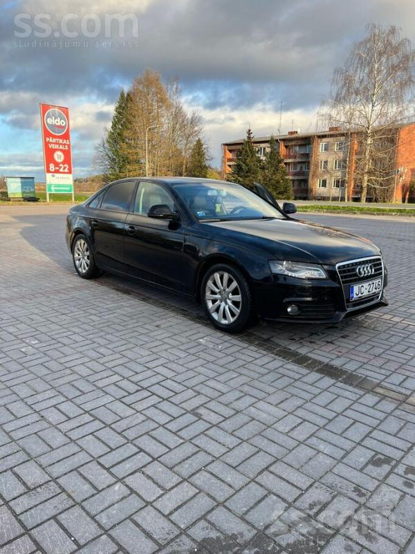 Melns Audi A4 2009 Tukums, ar dzinēja tilpumu 2.00 L un nobraukumu 365 tūkst. km par 4000 €, foto 2 vietnē AUTOMOTO.COM.LV