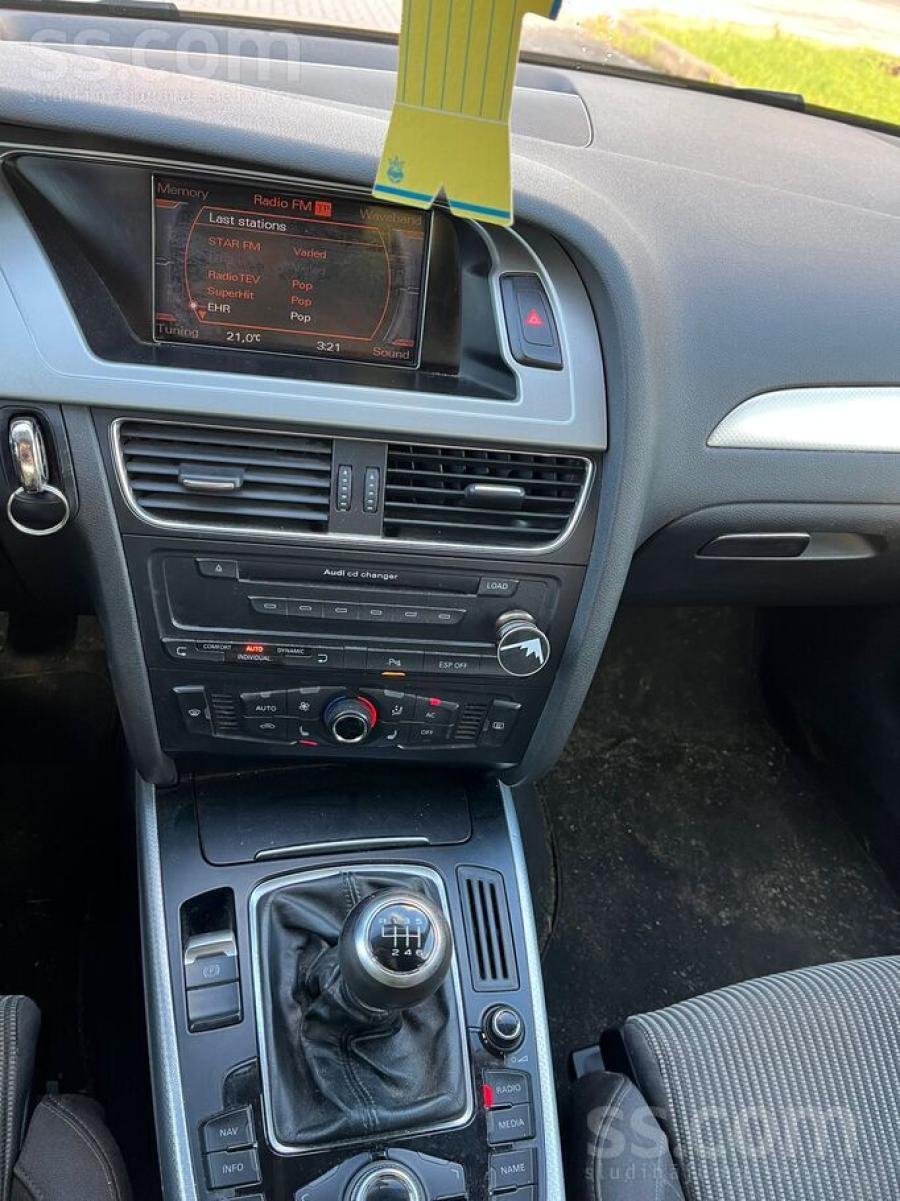 Black Audi A4 2009 in Tukums, with an engine capacity of 2.00 L and mileage of 365 thousand km for 4000 €, photo 7 on AUTOMOTO.COM.LV