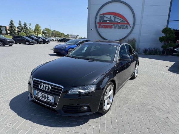Melns Audi A4 2009 Telšiai, ar dzinēja tilpumu 1.97 L un nobraukumu 254 tūkst. km par 6300 €, foto 1 vietnē AUTOMOTO.COM.LV