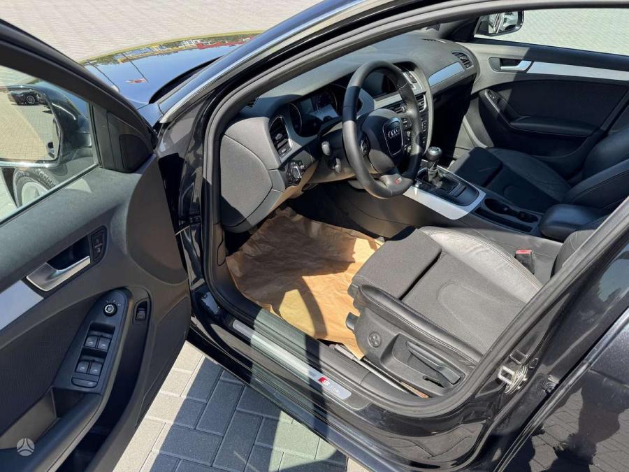 Melns Audi A4 2009 Telšiai, ar dzinēja tilpumu 1.97 L un nobraukumu 254 tūkst. km par 6300 €, foto 15 vietnē AUTOMOTO.COM.LV