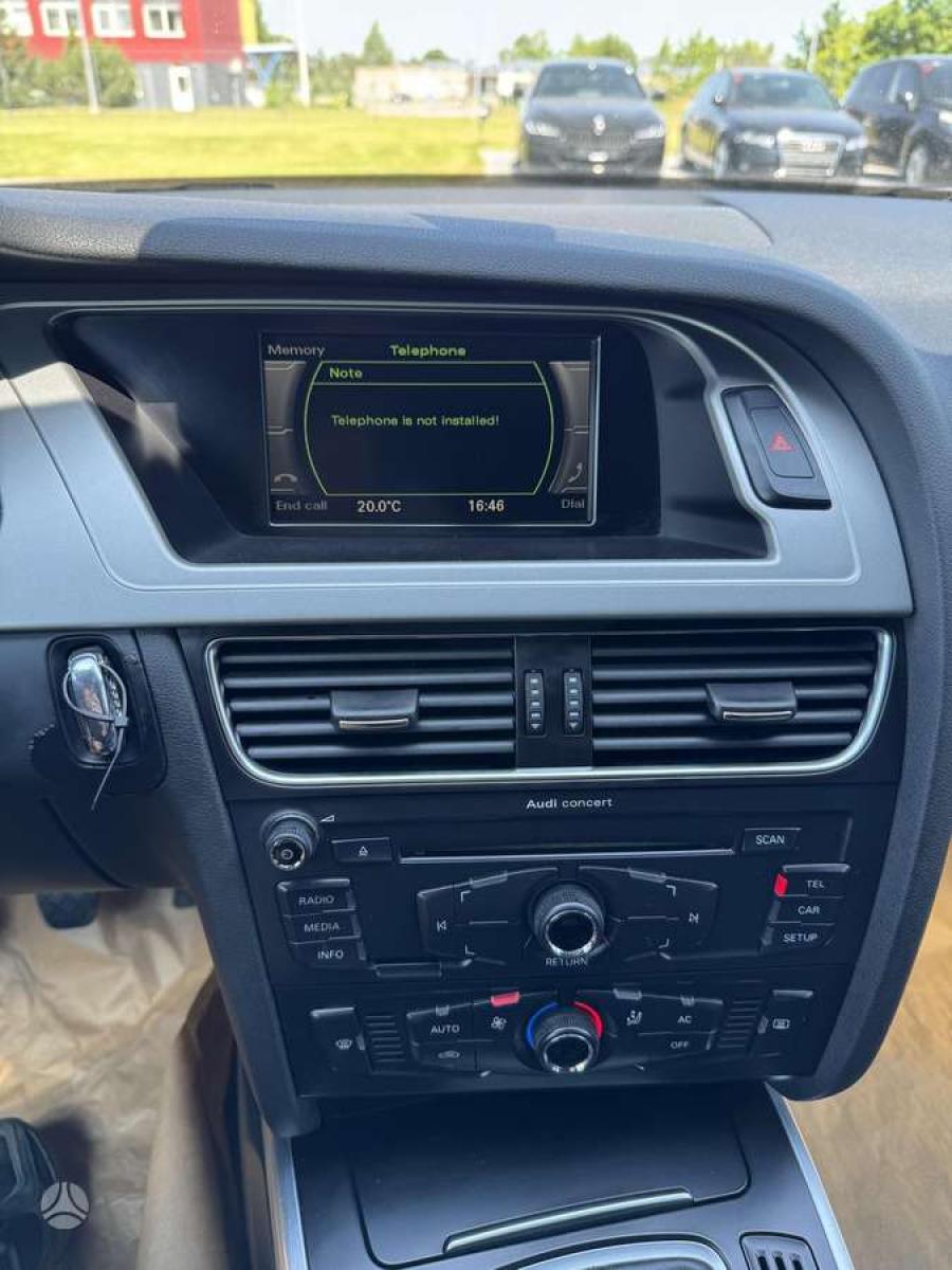 Melns Audi A4 2009 Telšiai, ar dzinēja tilpumu 1.97 L un nobraukumu 254 tūkst. km par 6300 €, foto 28 vietnē AUTOMOTO.COM.LV