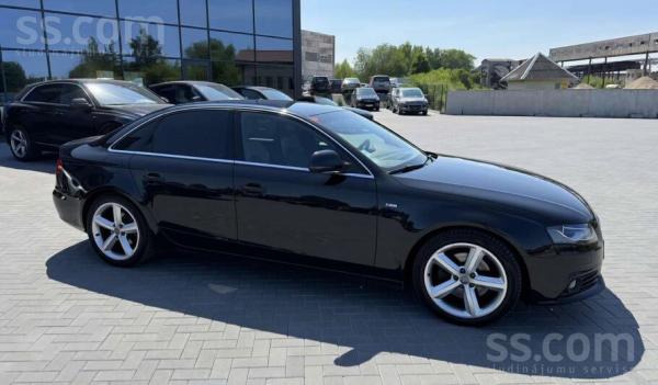Melns Audi A4 2009 Telšiai, ar dzinēja tilpumu 2.00 L un nobraukumu 254 tūkst. km par 6290 €, foto 5 vietnē AUTOMOTO.COM.LV