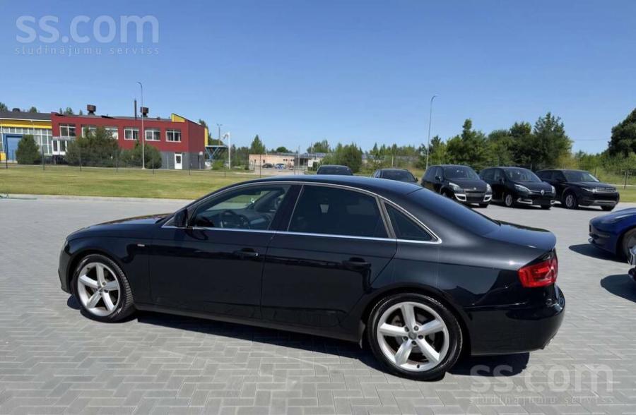 Black Audi A4 2009 in Telschi, with an engine capacity of 2.00 L and mileage of 254 thousand km for 6290 €, photo 7 on AUTOMOTO.COM.LV
