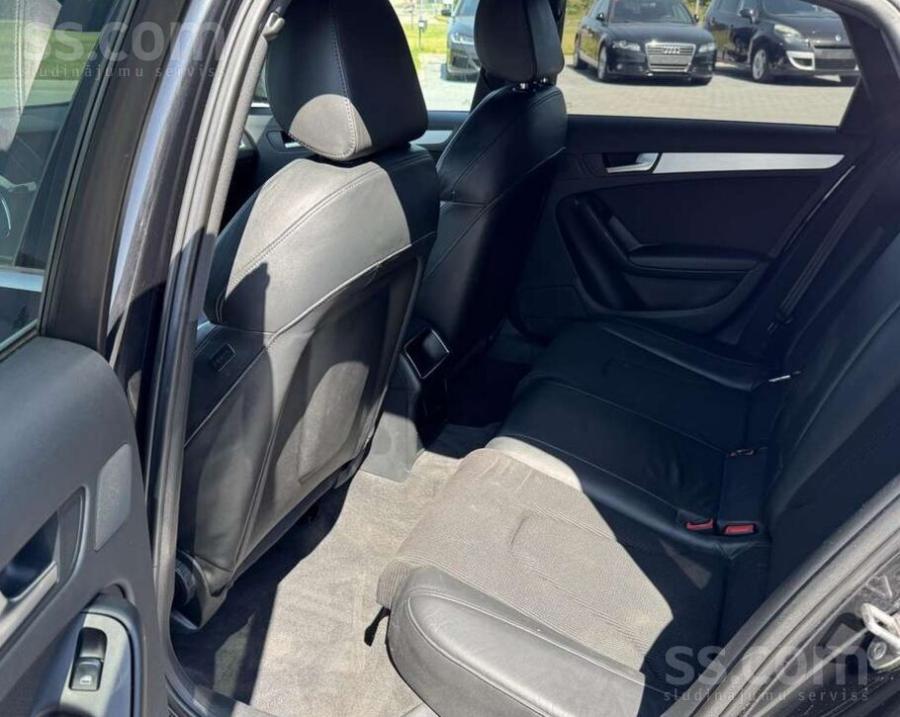 Black Audi A4 2009 in Telschi, with an engine capacity of 2.00 L and mileage of 254 thousand km for 6290 €, photo 16 on AUTOMOTO.COM.LV