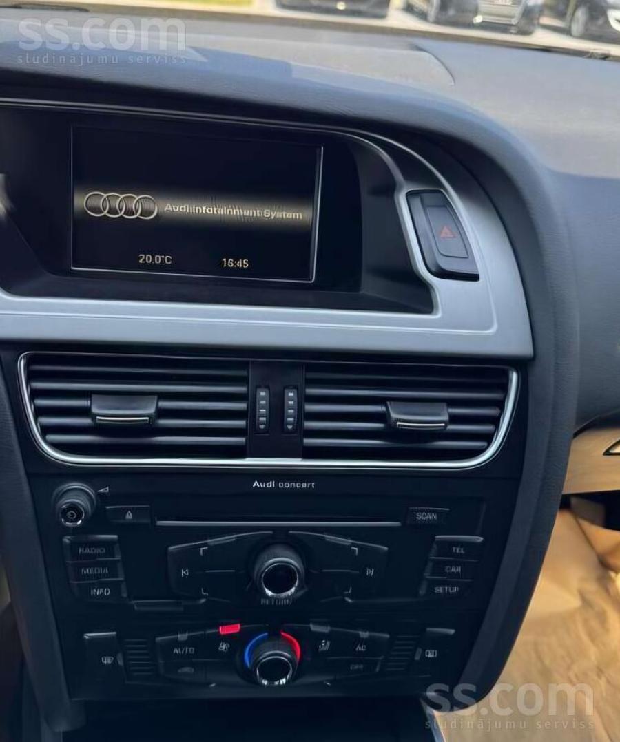 Black Audi A4 2009 in Telschi, with an engine capacity of 2.00 L and mileage of 254 thousand km for 6290 €, photo 17 on AUTOMOTO.COM.LV