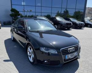 Melns Audi A4 2009 Telšiai, ar dzinēja tilpumu 2.00 L un nobraukumu 254 tūkst. km par 6290 €, foto  vietnē AUTOMOTO.COM.LV