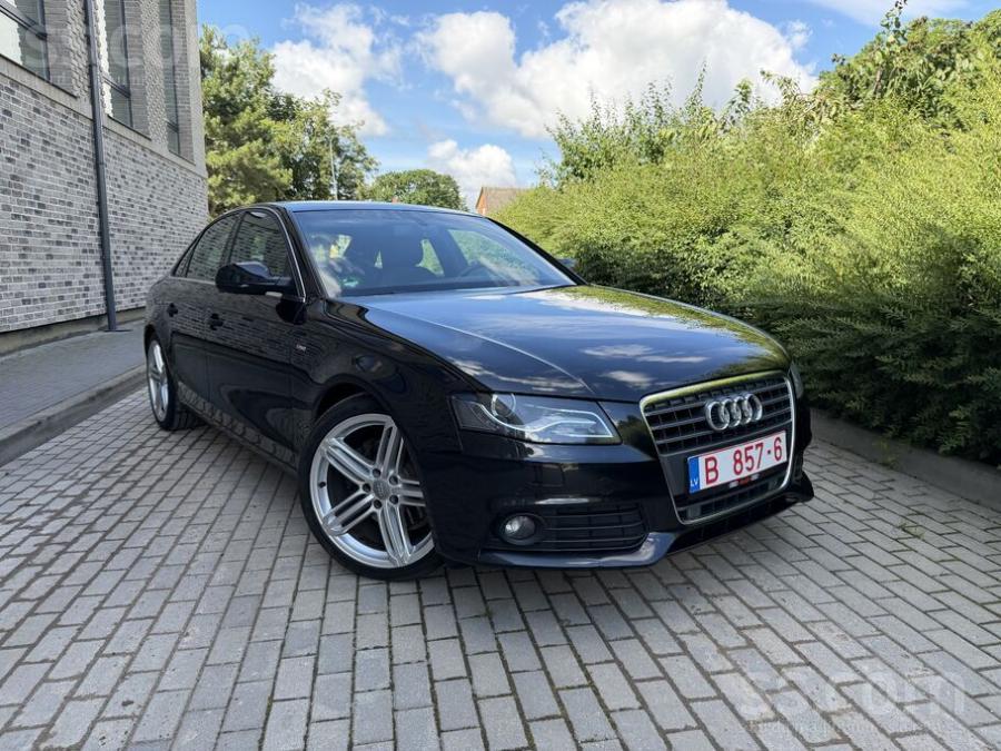 Black Audi A4 2009 in Tukums, with an engine capacity of 1.80 L and mileage of 173 thousand km for 6990 €, photo 5 on AUTOMOTO.COM.LV