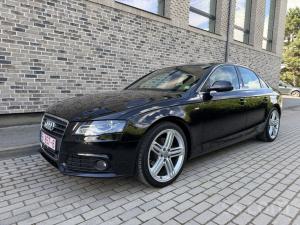 Black Audi A4 2009 in Tukums, with an engine capacity of 1.80 L and mileage of 173 thousand km for 6990 €, photo 6 on AUTOMOTO.COM.LV