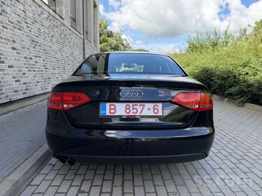 Black Audi A4 2009 in Tukums, with an engine capacity of 1.80 L and mileage of 173 thousand km for 6990 €, photo 17 on AUTOMOTO.COM.LV