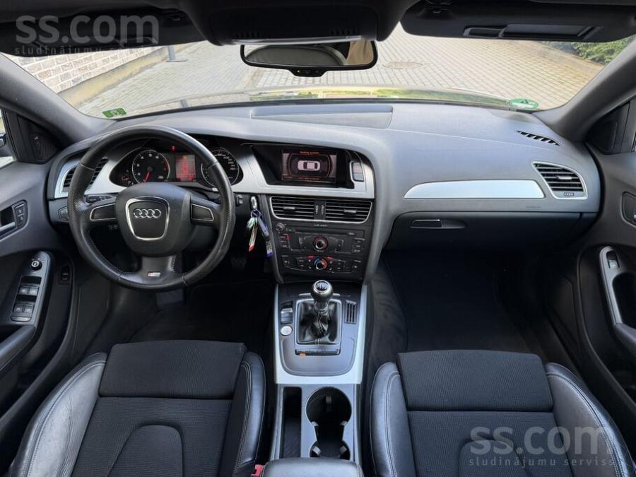 Black Audi A4 2009 in Tukums, with an engine capacity of 1.80 L and mileage of 173 thousand km for 6990 €, photo 20 on AUTOMOTO.COM.LV