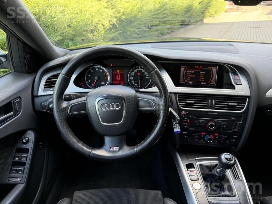 Black Audi A4 2009 in Tukums, with an engine capacity of 1.80 L and mileage of 173 thousand km for 6990 €, photo 27 on AUTOMOTO.COM.LV