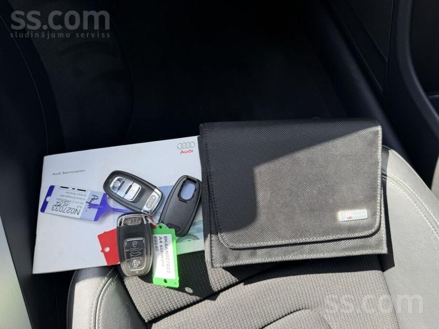 Black Audi A4 2009 in Tukums, with an engine capacity of 1.80 L and mileage of 173 thousand km for 6990 €, photo 36 on AUTOMOTO.COM.LV