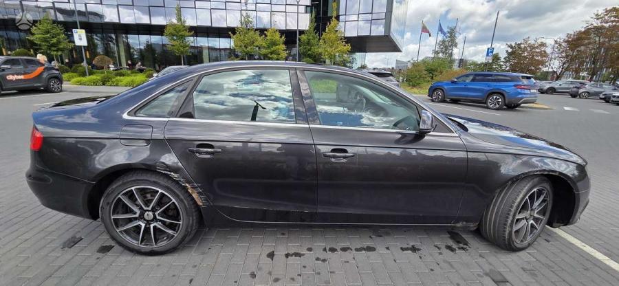 Black Audi A4 2009 in Vilnius, with an engine capacity of 1.80 L and mileage of 206 thousand km for 3200 €, photo 19 on AUTOMOTO.COM.LV